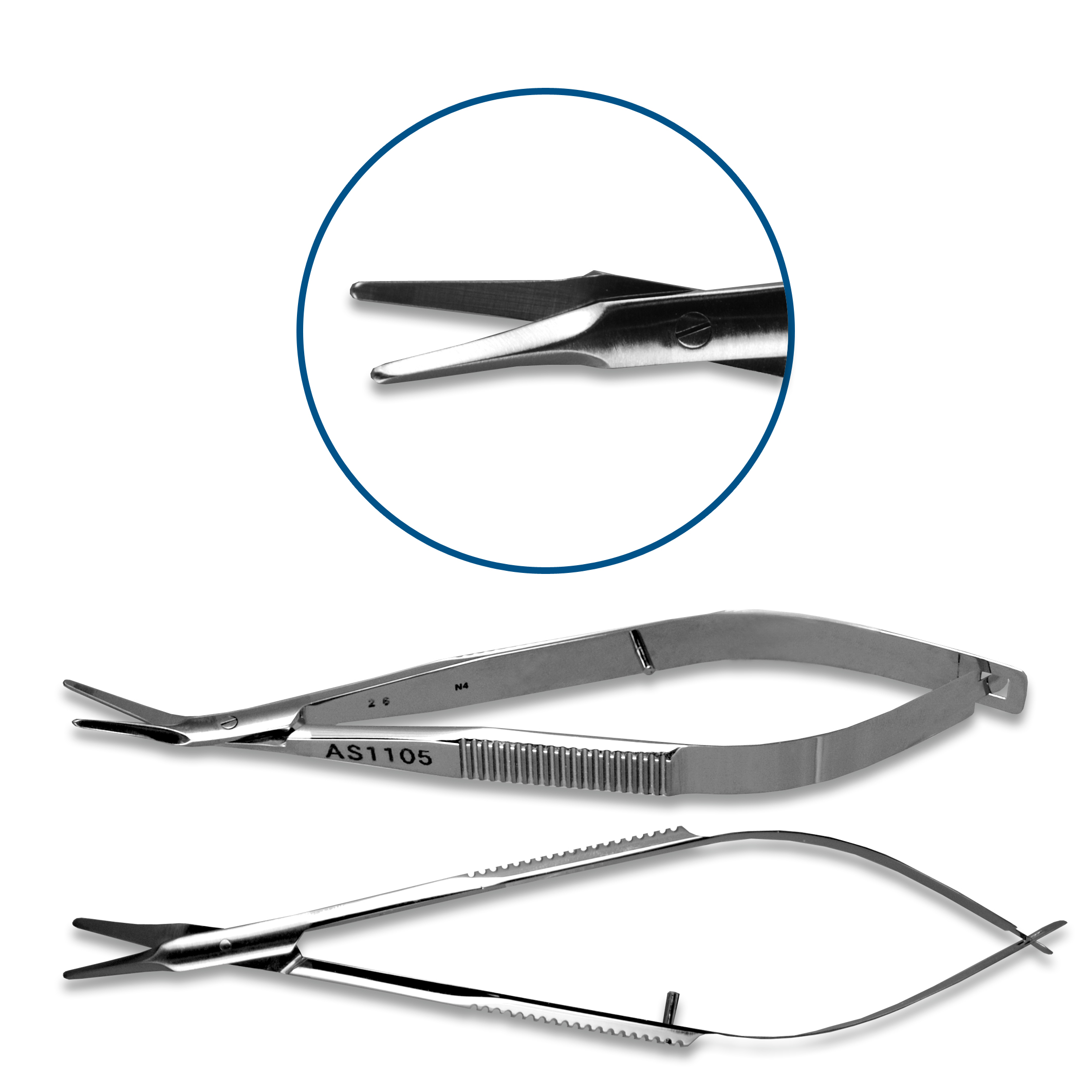 Manson-Aebli Corneal Scissors AS1105 - MST store